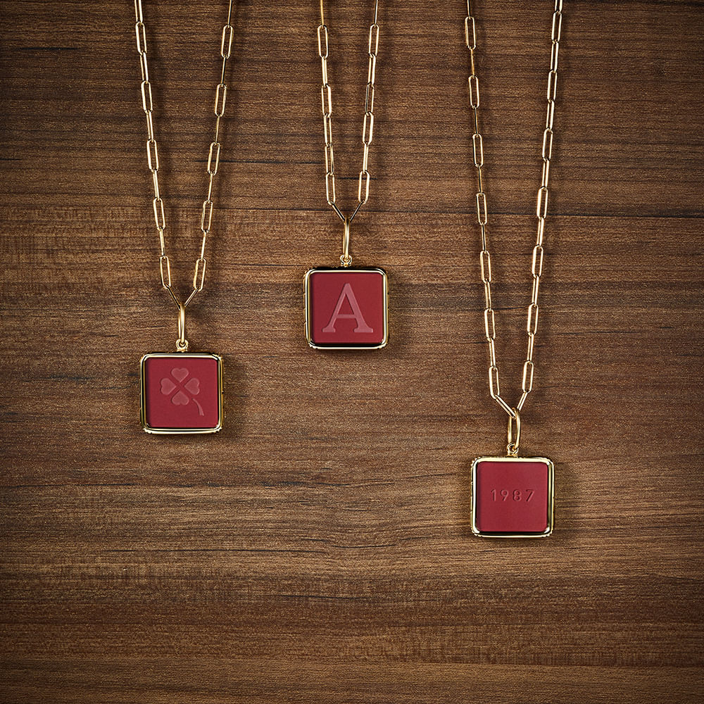 Pendente Love Letters - Sauer