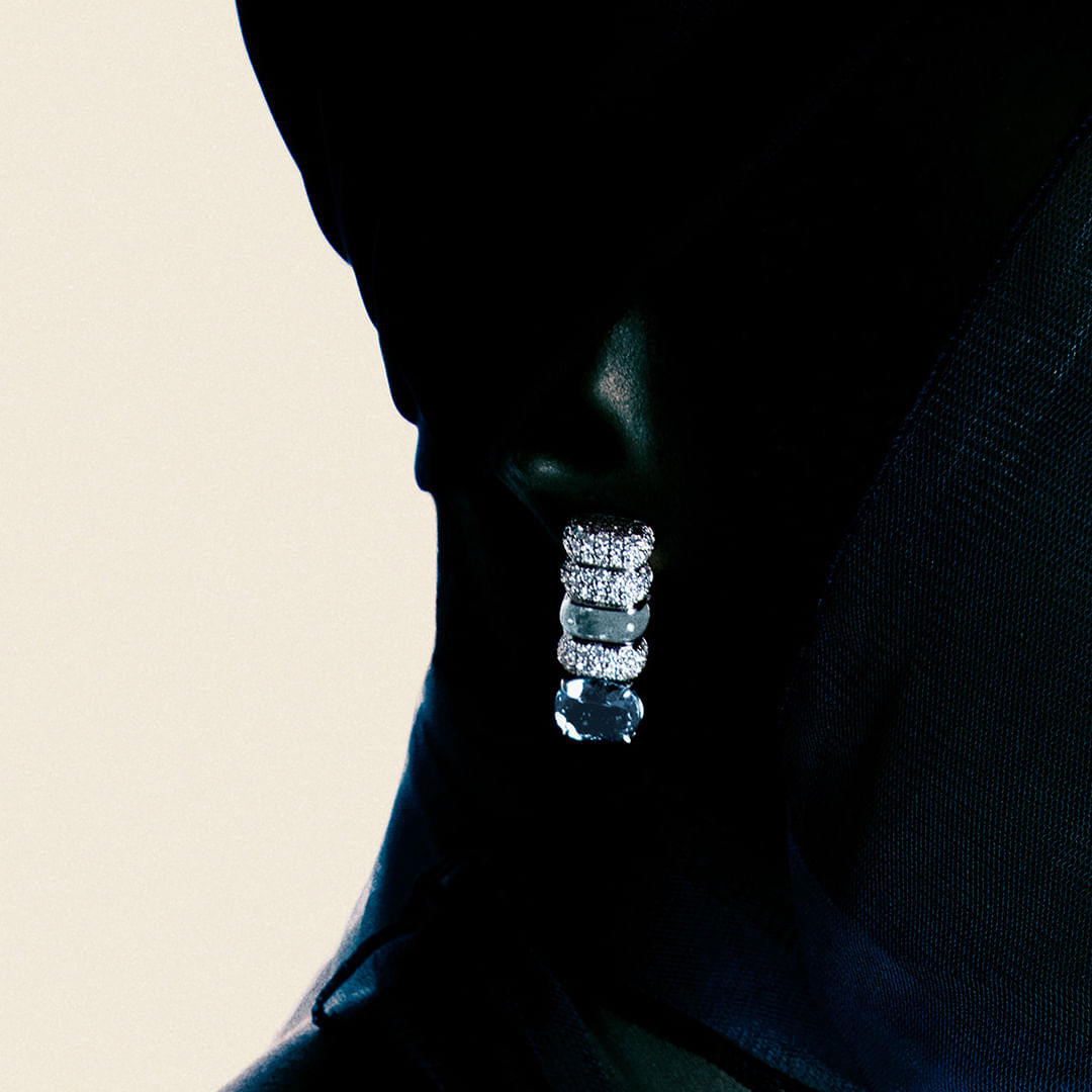 Brincos Ida Água Marinha - Sauer